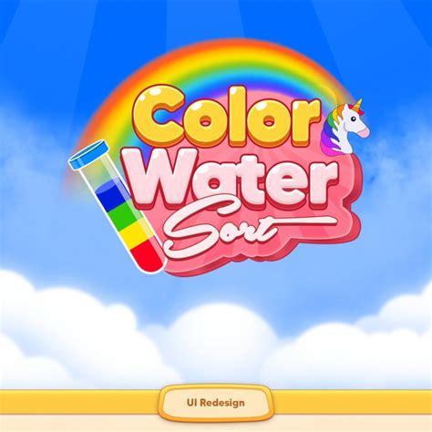 Color Water Sort Game UI In Game Ui Game Font Game Ui Design