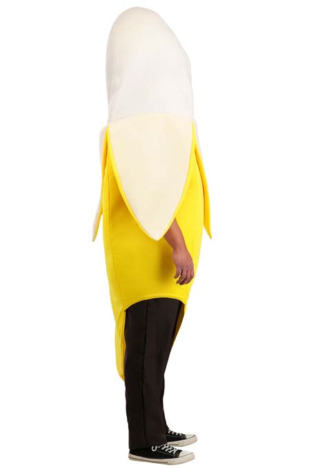 Plus Size Peeled Banana Adult Costume Food Costumes