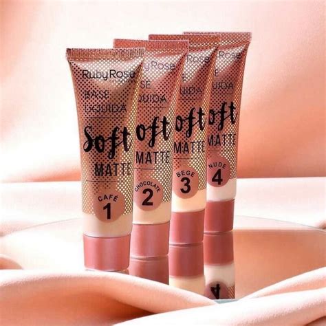 Base Líquida Soft Matte Ruby Rose