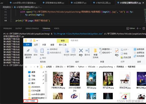 【python学习】网络爬虫 批量获取图片图片批量下载 Csdn博客