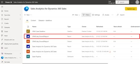 How To Embed A Power BI Report In The Dynamics CRM CRM Crate
