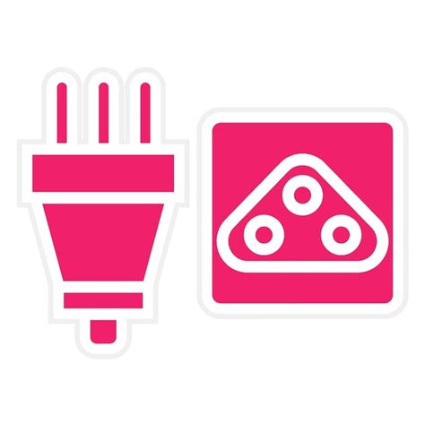 Premium Vector Vector Design Input Voltage Icon Style
