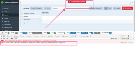 Craft3 File Issue A Server Error Occurr When Try To Upload The File