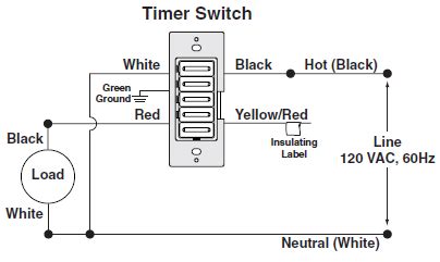 Wiring A Timer Switch No Neutral Wire Mydome Protect Your Home