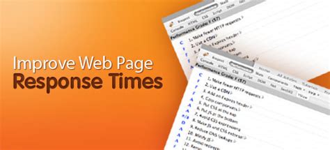 5 Ways To Speed Up Page Response Times