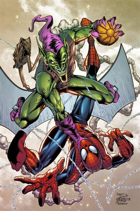 Green Goblin Spiderman Comic