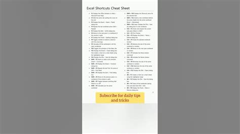 microsoft excel cheat sheet advanceexcel learnexcel excelcourse exceltips exceltraining