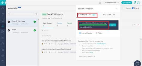 Local Testing For Windows Lambdatest