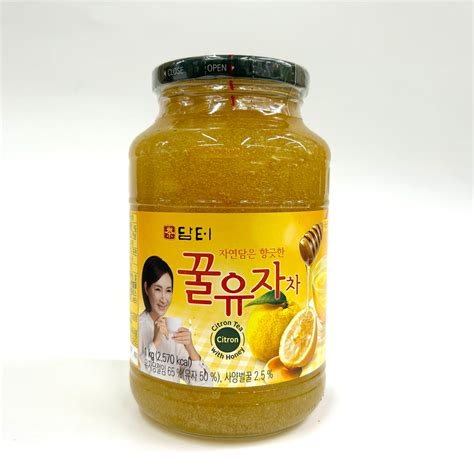 Damtuh Honey Citron Tea 담터 꿀 유자차 1kg