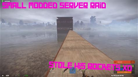 RUST HIGHLY MODDED SERVER RAID YouTube RUST HIGHLY MODDED SERVER RAID YouTube