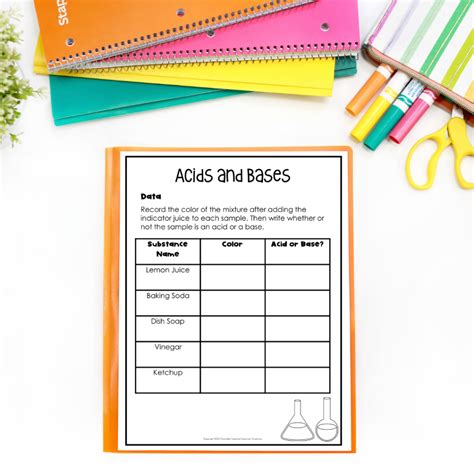 Free Acids And Bases Experiment Chocolate Covered Classroom Creations