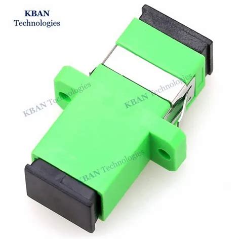 Sc Apc Single Mode Fiber Optic Adapter For Network At 7 Piece In Surat