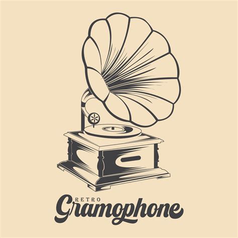 Gramophone Drawing