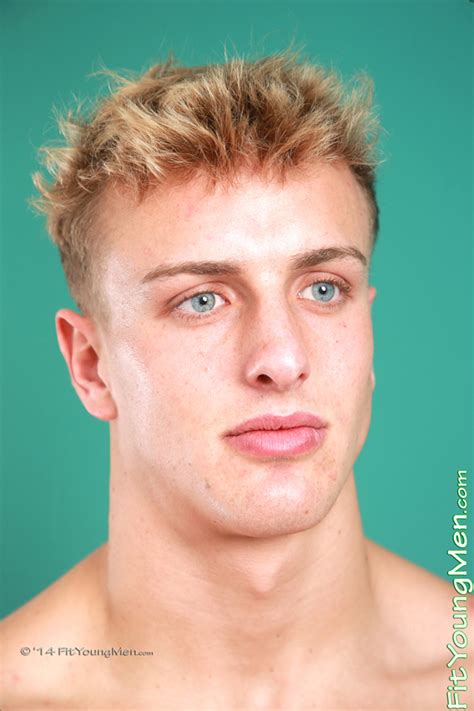 Fit Young Men Model Wesley Seaton Personal Trainer Big Muscles And Great Definition Every