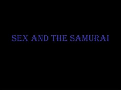 Sex And The Samurai Done4 Ppt