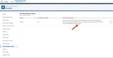 Merging With List View Buttons