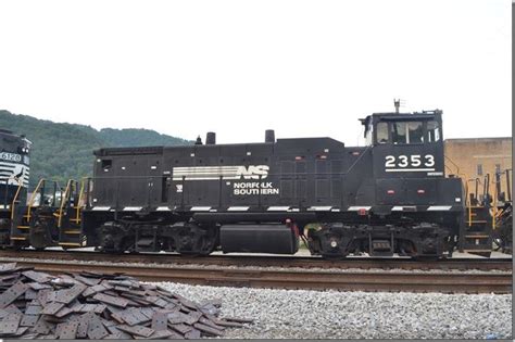 Csxths Rail Fanning Ns Williamson Wv 08 08 2016