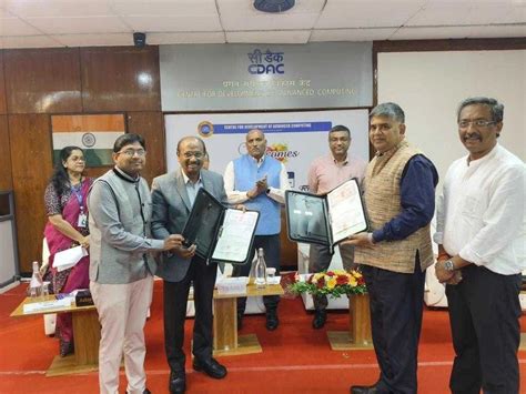 Cdacindia Inks Mou With Aheesa Digital Innovations Private Limited To Cdacindia