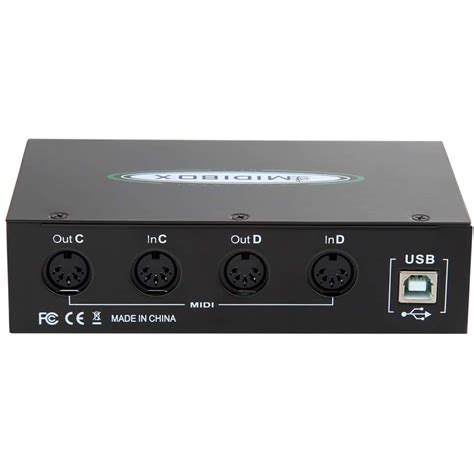 Switchable Usb Midi Interface 4 Inout Plus Standalone Merge Function