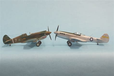 Planet 1 48 Curtiss Xp 40q Ready For Inspection Aircraft