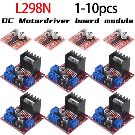 L N DC Motor Driver Module Stepper Motor Smart Car Robot Breadboard Peltier High Power Arduino
