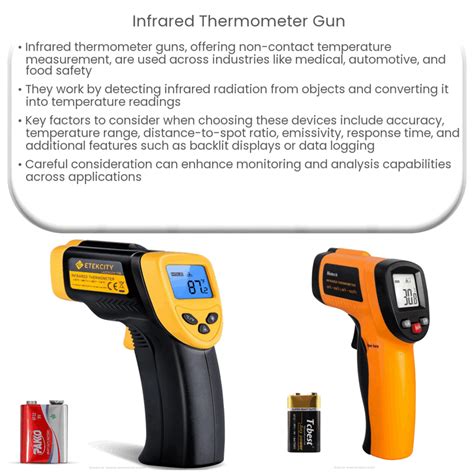 Infrared Thermometer Gun How It Works Application And Advantages