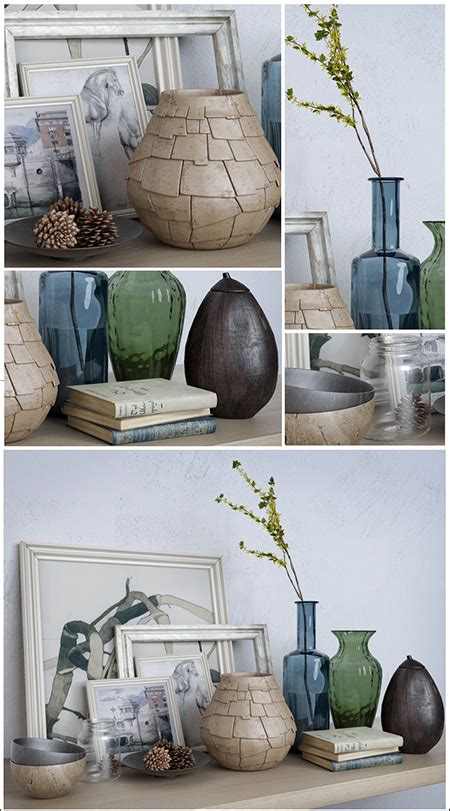 Decoration Set Down3dmodels