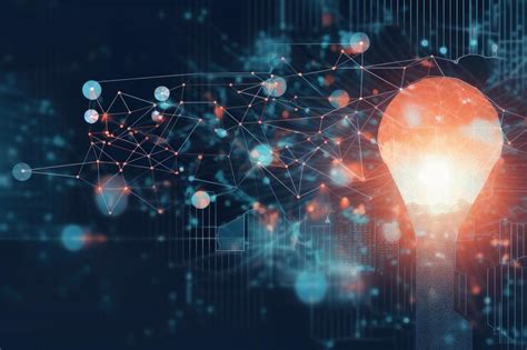 Premium Ai Image Technology Innovation Background Material Map