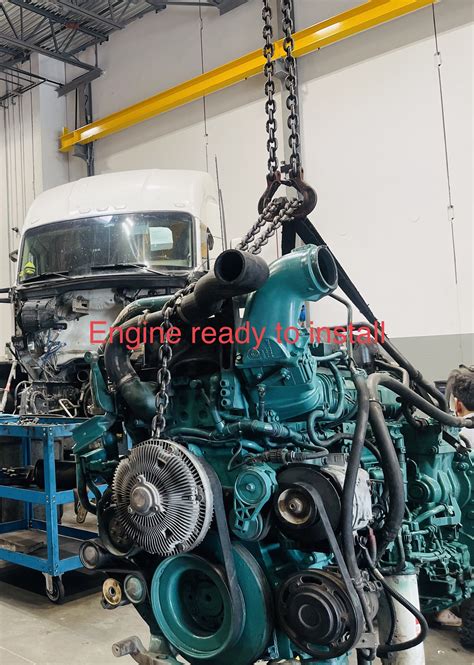 Reconditioned And Replaced Volvo D13 Engine Assembly Payless Truck Parts