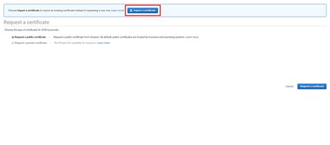 Import And Generate Ssl Certificates Using Aws Certificate Manager Acm
