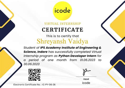 shreyansh vaidya on linkedin internship python developer intern