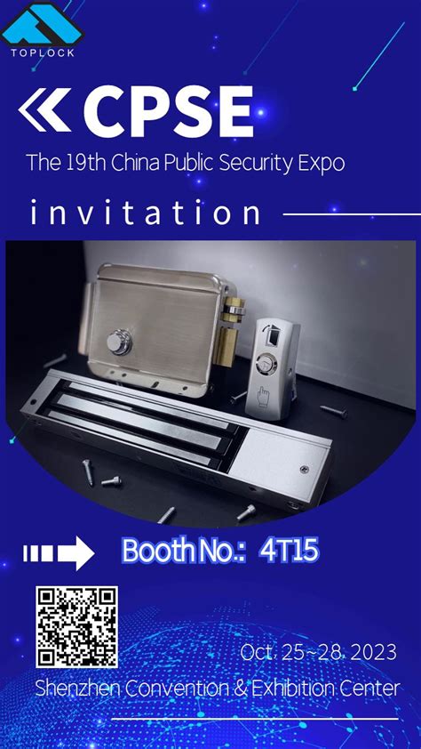 Iris Peng On Linkedin Booth Cpse Exhibition Locks Electriclocks