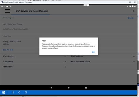 Solved Shared Module Extension Doesnt Exist In Shared Sc Sap
