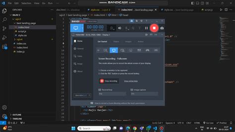 Rajiv Ranjan On Linkedin Task1 Week1 Landingpage Html Css Js Webdevelopment