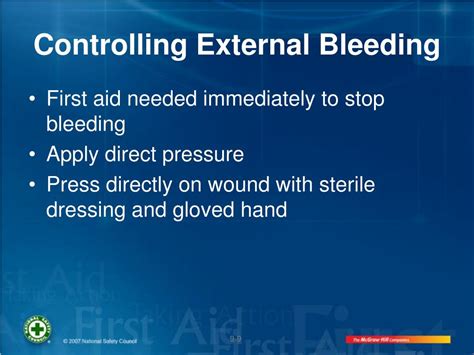 Ppt Controlling Bleeding Powerpoint Presentation Free Download Id