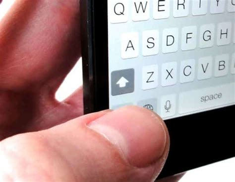 IOS 7 Keyboard Tip All Caps Mode Ios 7 Iphone Hacks Tips