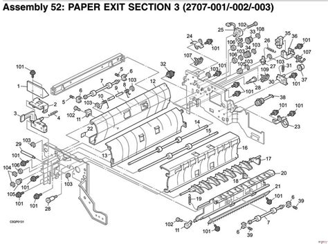 Ibm Infoprint 2190 And 2210 2707 001 2707 002 Parts Argecy