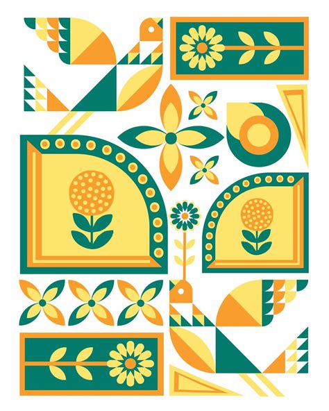 Basic Shape Illustration Báo