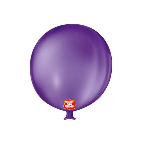 Balões São Roque Roxo Uva 3 Pés Pc 01 Unidade 153091