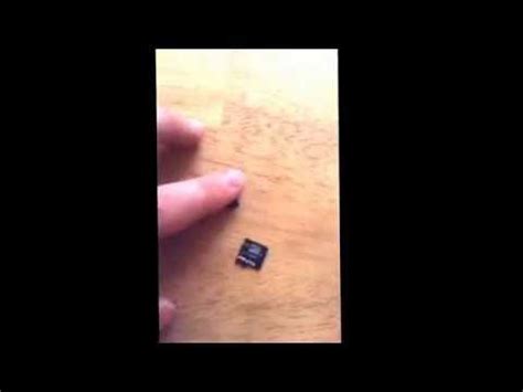 Micro Sd Snapped In Half YouTube