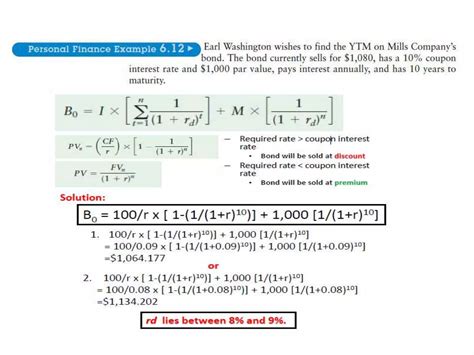 Bond Valuation Pptx Business Business And Finance