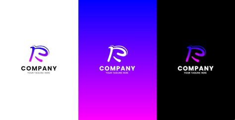 Premium Vector Creative Logo Of Letter R In 3 Different Appearances