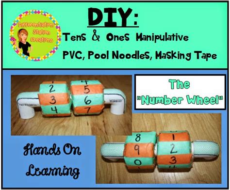 Differentiation Station Creations Diy Tens And Ones Manipulative