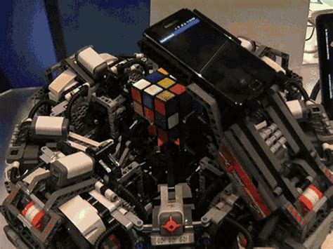 Robotic Machine  Robotic Machine Rubiks Cube Discover And Share S
