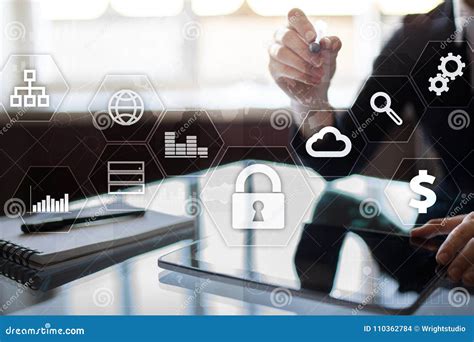 Data Protection Cyber Security Information Safety And Encryption