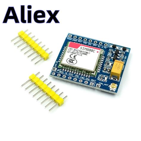 5v 33v Sim800c Gsm Gprs Electronic Pcb Board Module Ttl Development