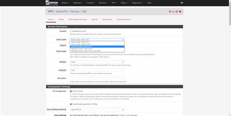 Configure The Openvpn Server In Pfsense With The Best Security Itigic