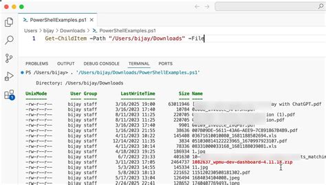 How To Get All Files In A Directory Using Powershell