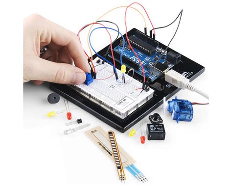 Pololu Sparkfun Inventors Kit For Arduino With Retail Case