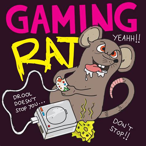 Gaming Rat Cartoon 1235618 Vector Art At Vecteezy